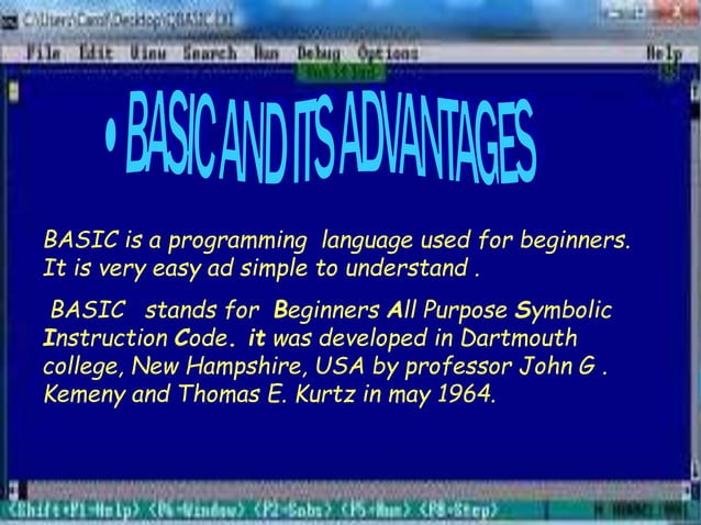 Qbasic | PPTX