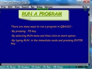 Qbasic | PPTX