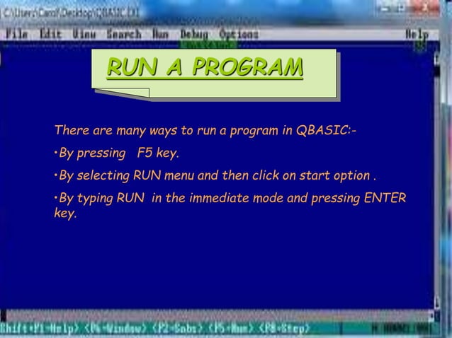 Qbasic | PPTX