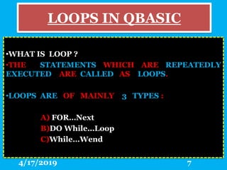 Qbasic | PPTX
