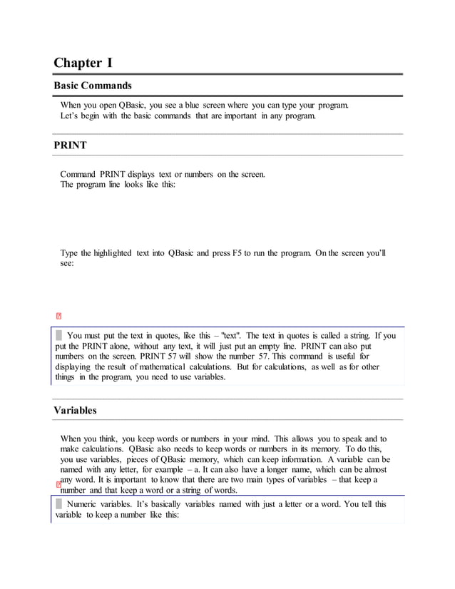 Q basic ch | PDF