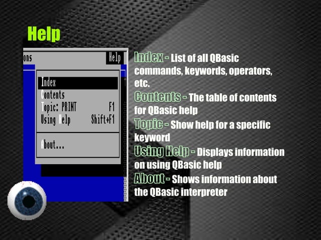 Qbasic Interface | PPTX