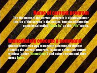 Qbasic Interface | PPTX