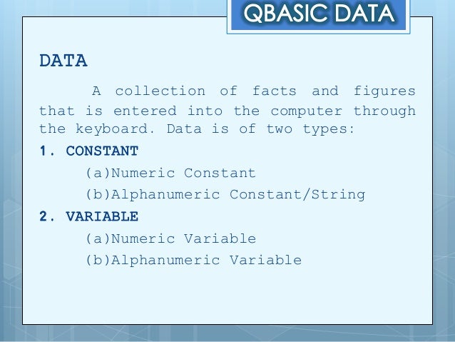 Qbasic Tutorial