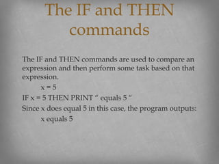 Qbasic tutorial | PPTX