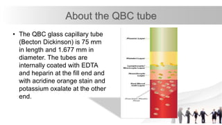 QBC & ELISA Test | PPTX