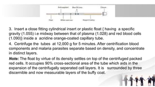 QBC & ELISA Test | PPTX