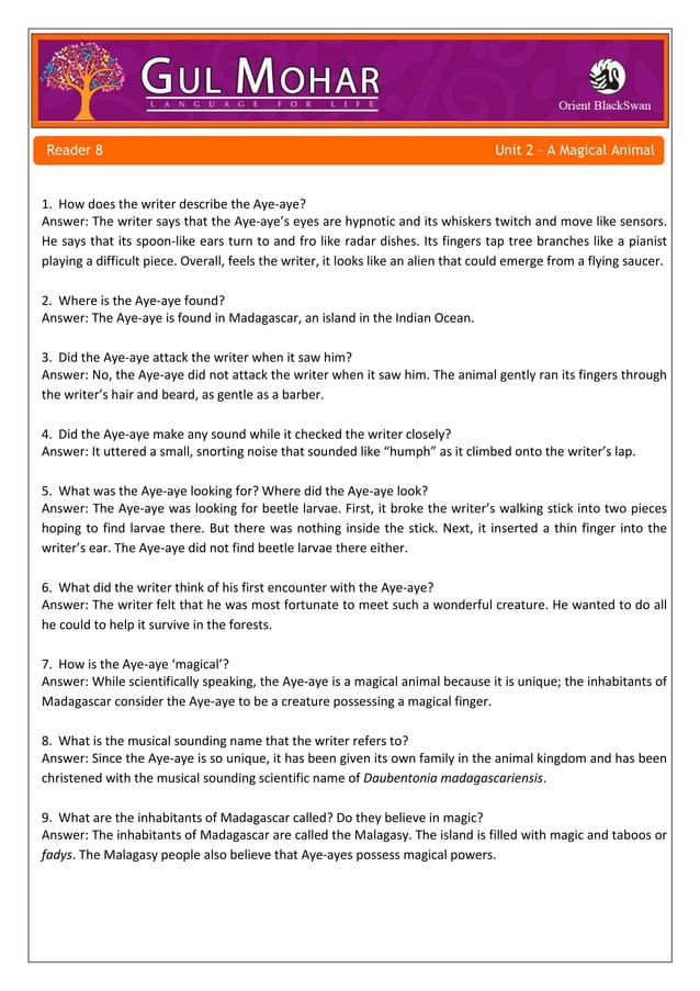 Qb class8 unit2 | PDF