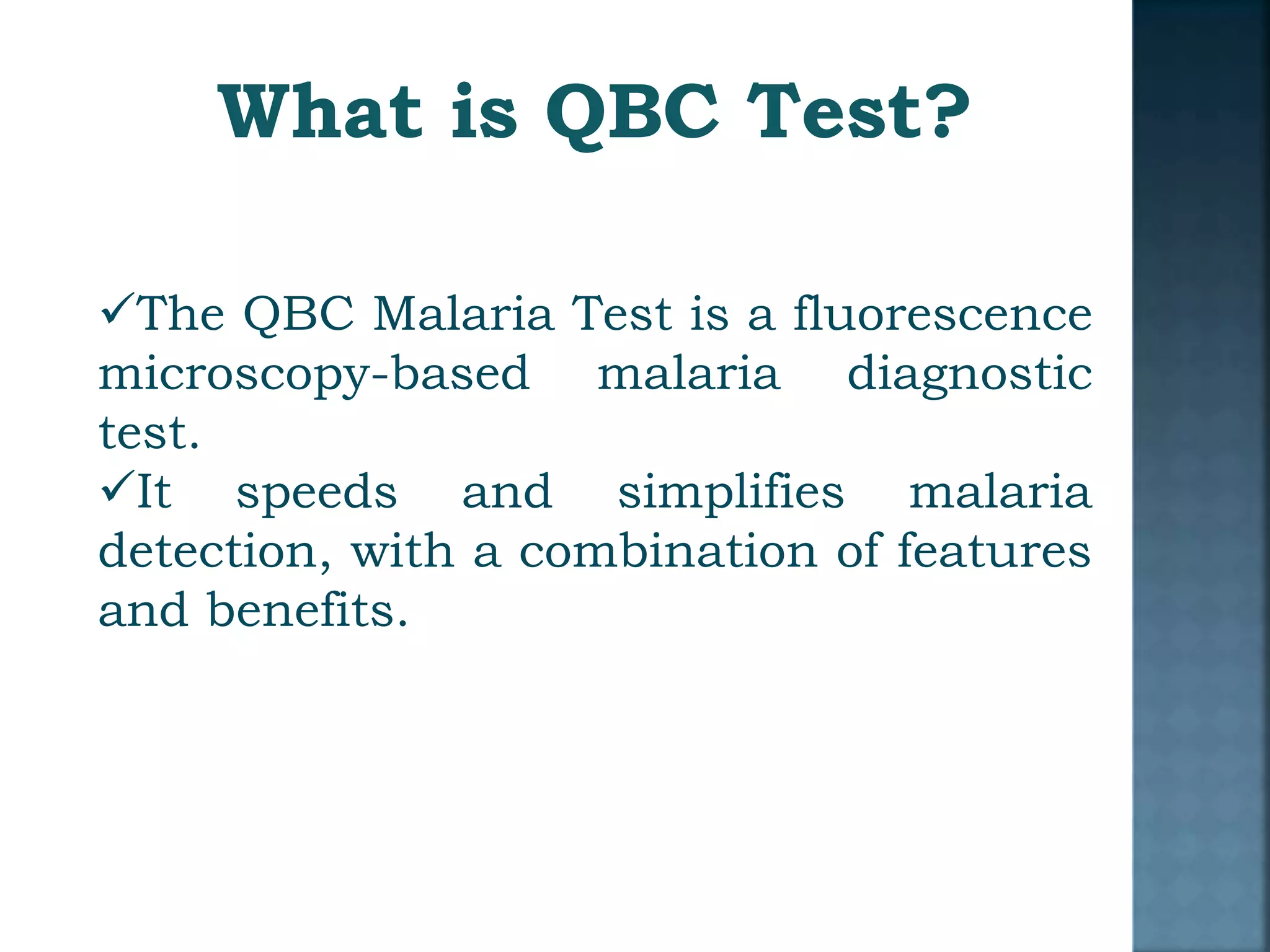 Qbc test | PPTX
