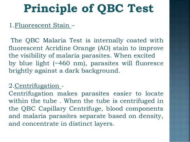 Qbc test