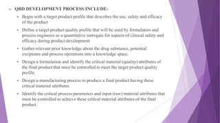 Quality by design | PPTX