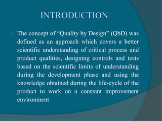 quality by design | PPT