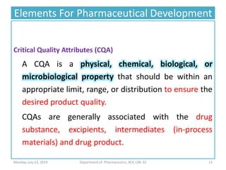 Quality by Design ( QbD ) | PPTX