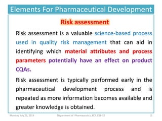 Quality by Design ( QbD ) | PPTX