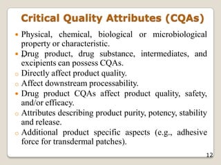 Pharmaceutical Quality by Design (QbD) | PDF