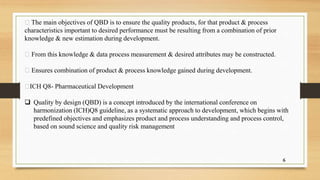 Quality-By-Design In Pharmaceutical Development | PPTX