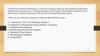 Quality-By-Design In Pharmaceutical Development | PPTX