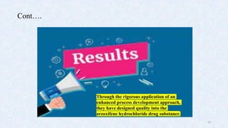 Quality by design.. ppt for RA (1ST SEM | PPTX