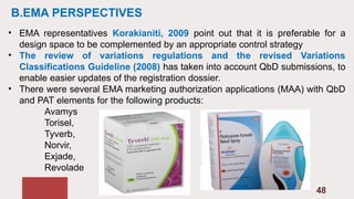 QbD.quality by design.Computer aided drug development | PPTX