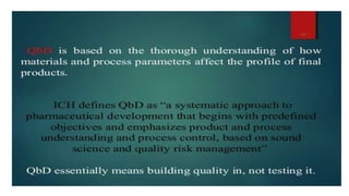 Qbd (2) | PPT