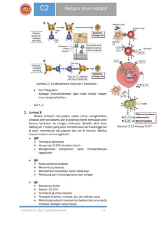 Discussion Notes 2 : Respon Imun Adaptif | PDF