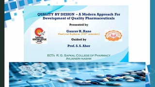 Quality by Design | PDF