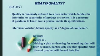 Quality by Design | PPT