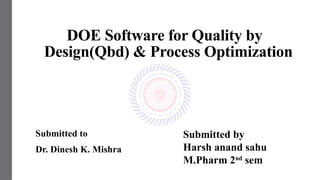 QbD harsh new ggu central university .pptx