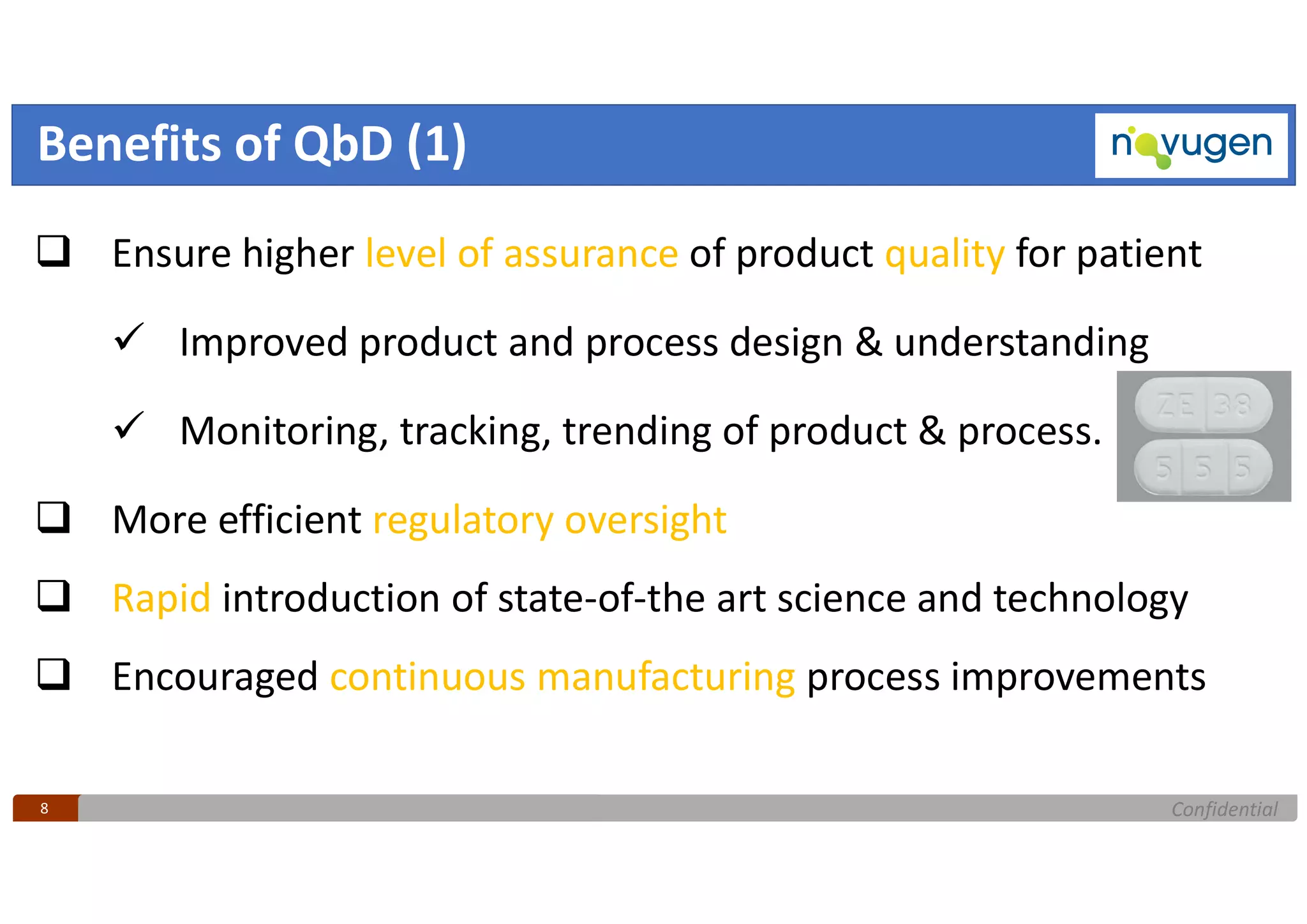 Quality by Design (Qbd) in Product Life Cycle Management (PLCM) | PDF ...