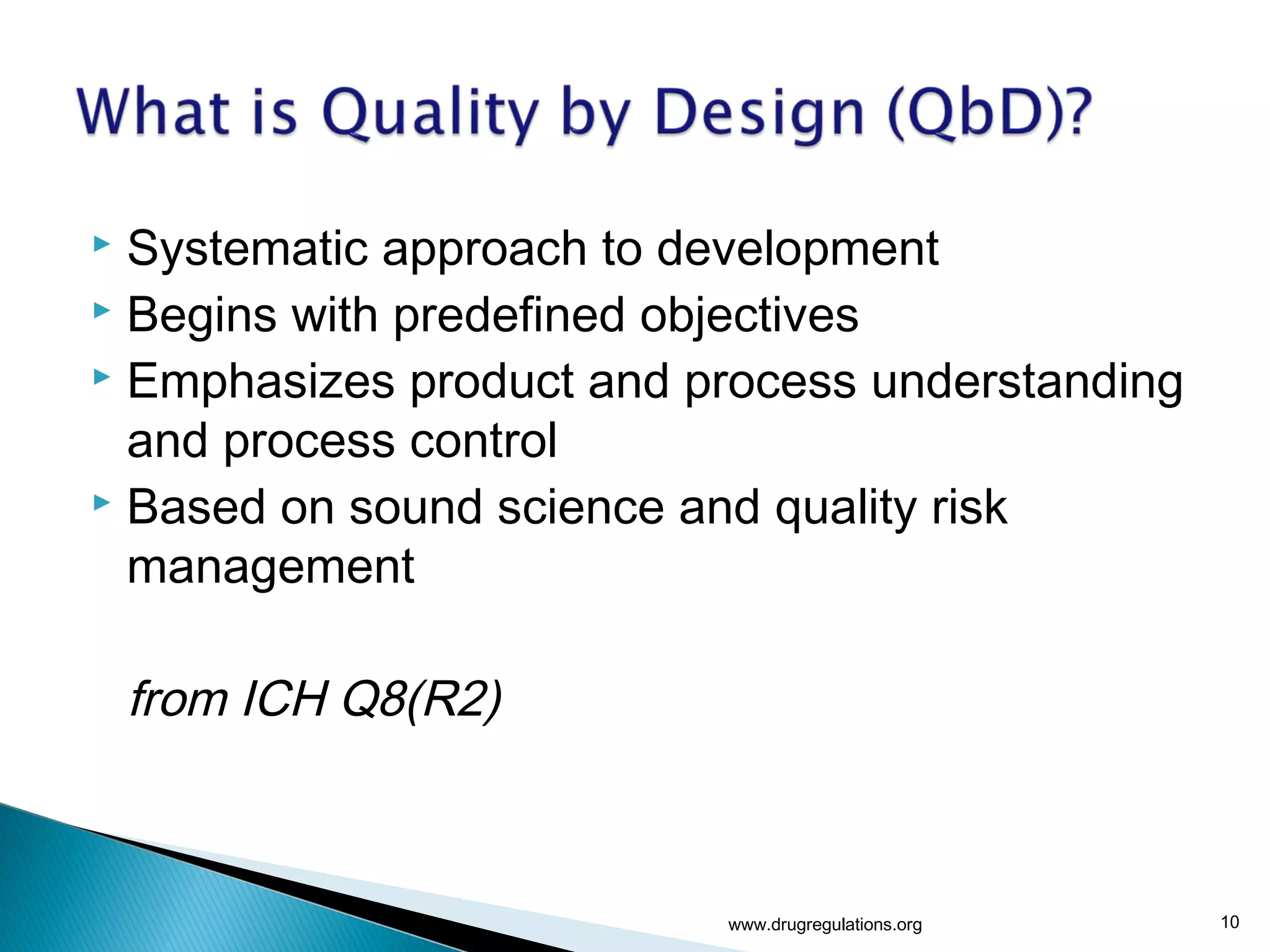 Quality by Design | PPTX