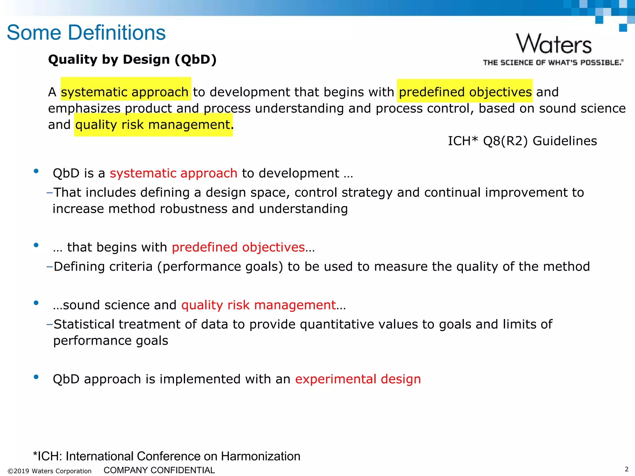Using Fusion QbD as an Analytical Quality by Design Software for Method ...