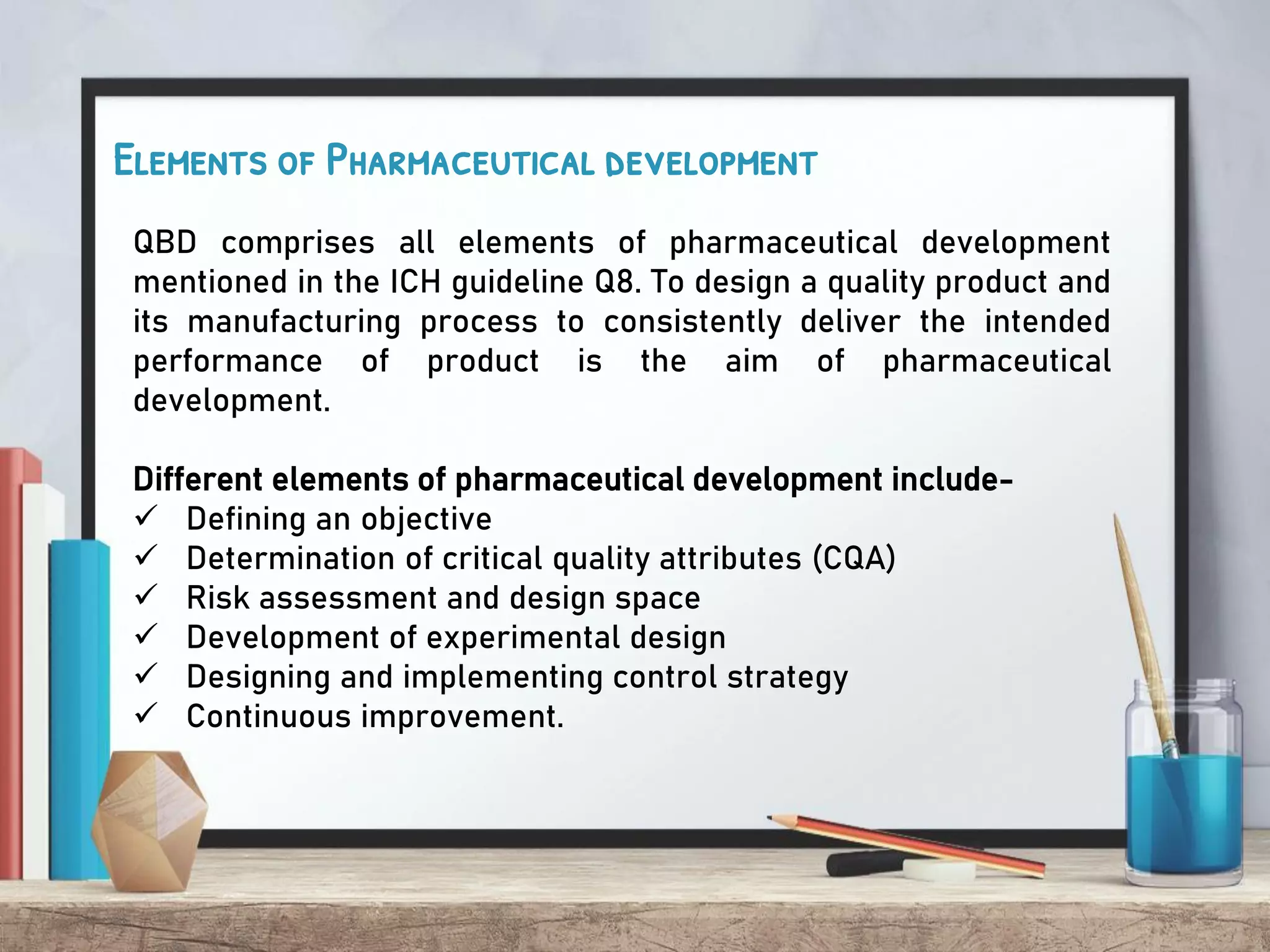 Pharmaceutical Quality by Design (QBD) | PPT