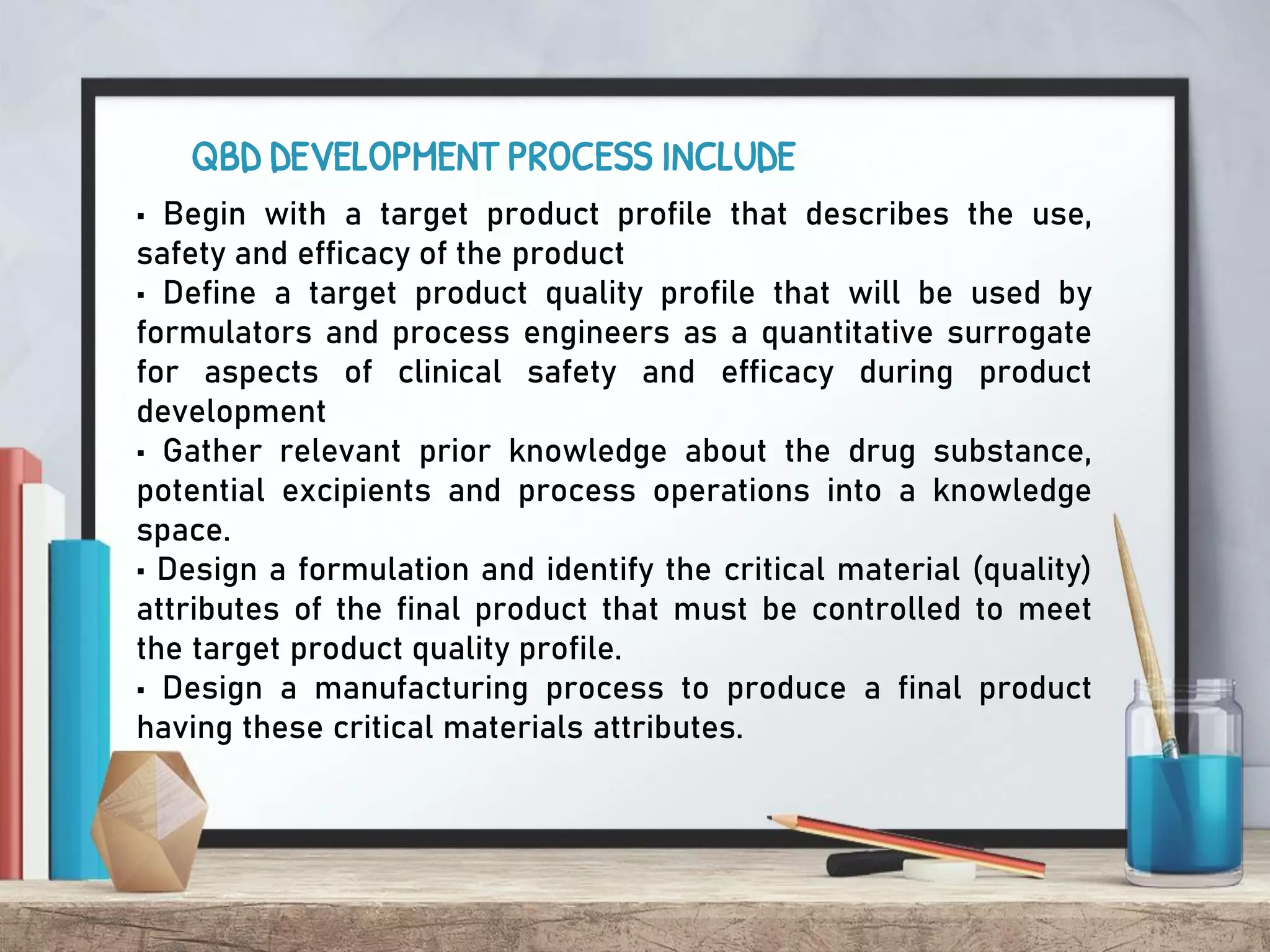 Pharmaceutical Quality by Design (QBD) | PDF