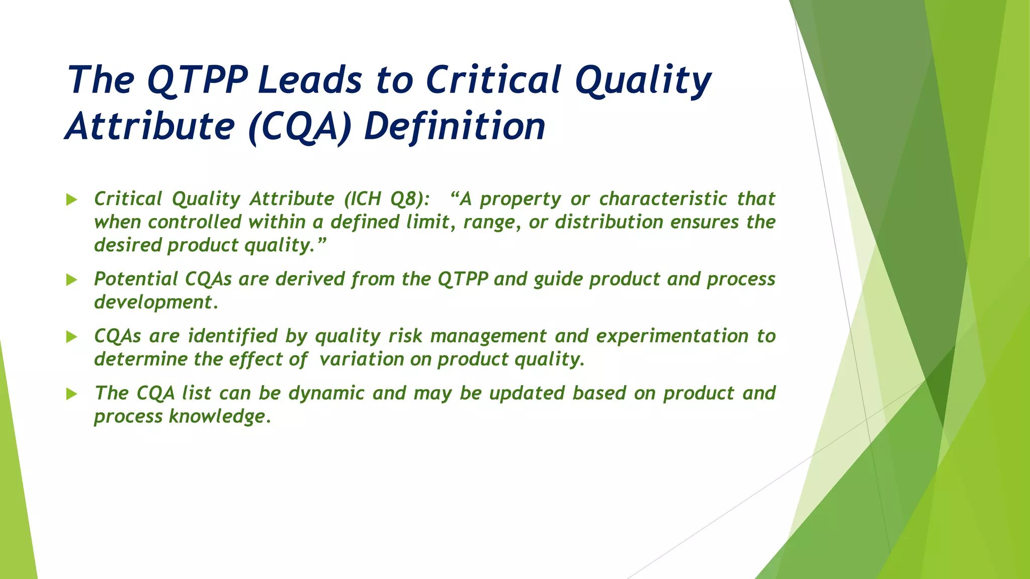 Quality by Design | PPTX