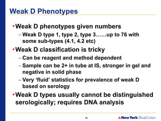 Session 1 - Clinical Significance of RhD | PDF
