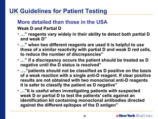Session 1 - Clinical Significance of RhD | PDF