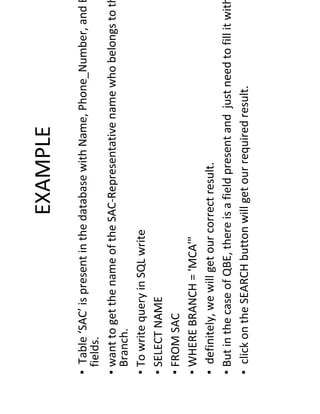 RDBMS QUERY BY EXAMPLE DATABASE SYSTEMS.pdf