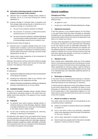 QBE Liability PDS | PDF