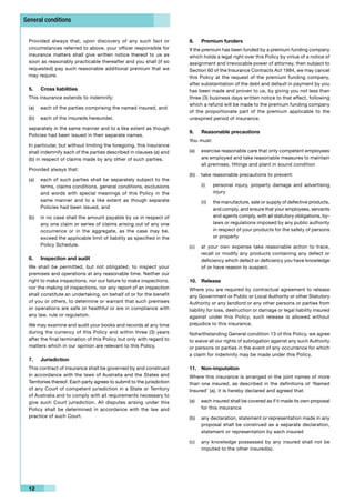 QBE Liability PDS | PDF