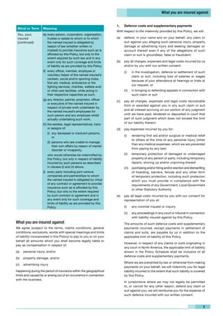 QBE Liability PDS | PDF | Motor Insurance | Insurance