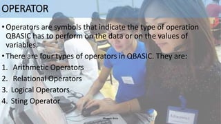 Qbesic programming class 9 | PPTX | Programming Languages | Computing
