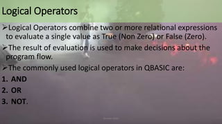 Qbesic programming class 9 | PPTX