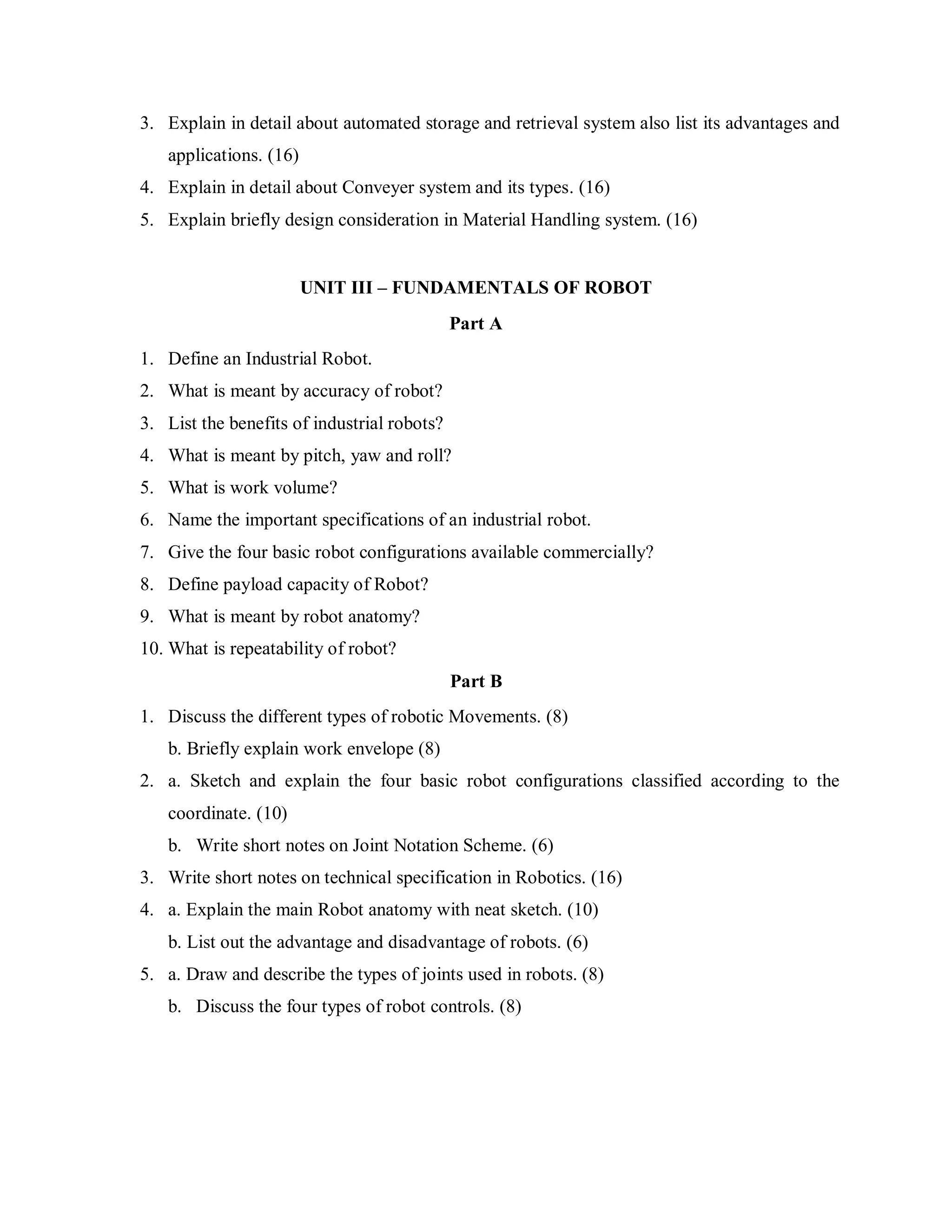 qb_iar.pdfrobotics and automation question bank | PDF