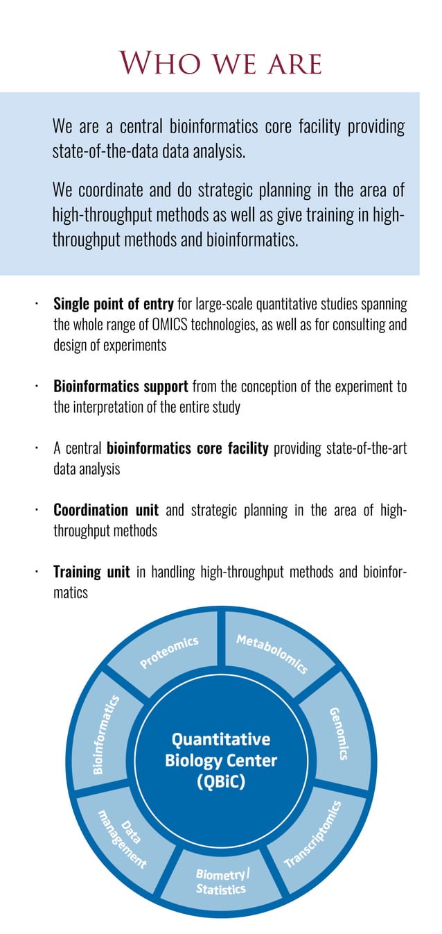 QBiC Tübingen Flyer | PDF | Free Download