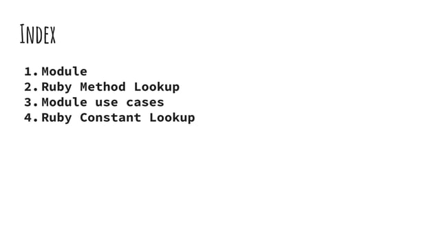 Ruby method lookup | PPT