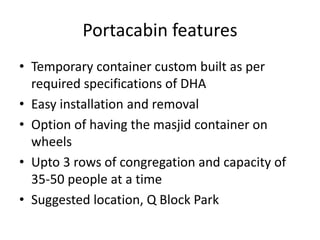 Q block masjid Air Avenue Lahore | PPT