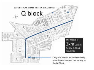 Q block masjid Air Avenue Lahore | PPT