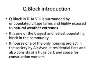Q block masjid Air Avenue Lahore | PPT