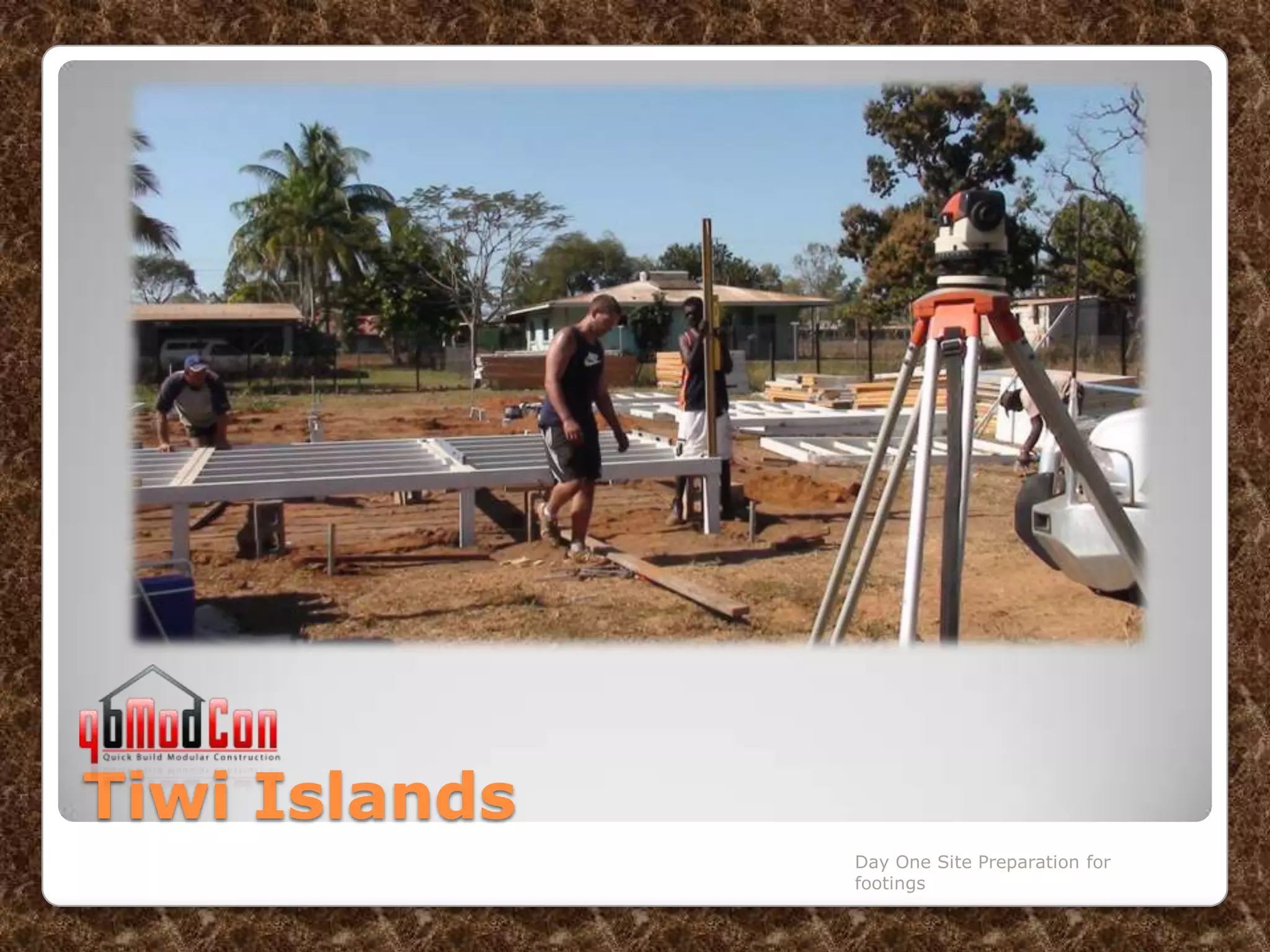 qbModCon Leah Nguiu Tiwi Islands 2009 | PPTX