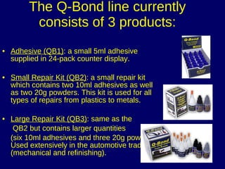 Q Bond Corporate Profile | PPT